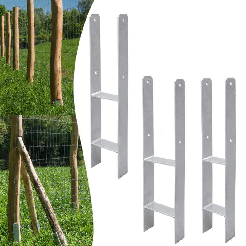 Anclaje H Soporte de poste galvanizado en caliente Anclaje de poste ...