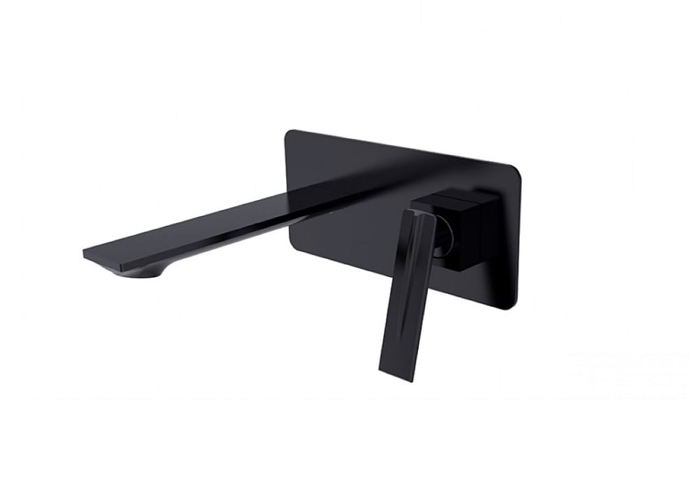 Mitigeur lavabo à encastrer ASPIRA noir mat | Leroy Merlin Mitigeur lavabo à encastrer ASPIRA noir mat | Leroy Merlin