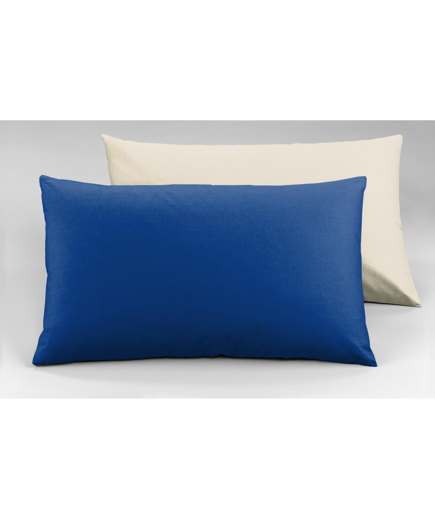 Par de fundas de almohada 50 X 80 CM 100% algodón doble cara Made in ...