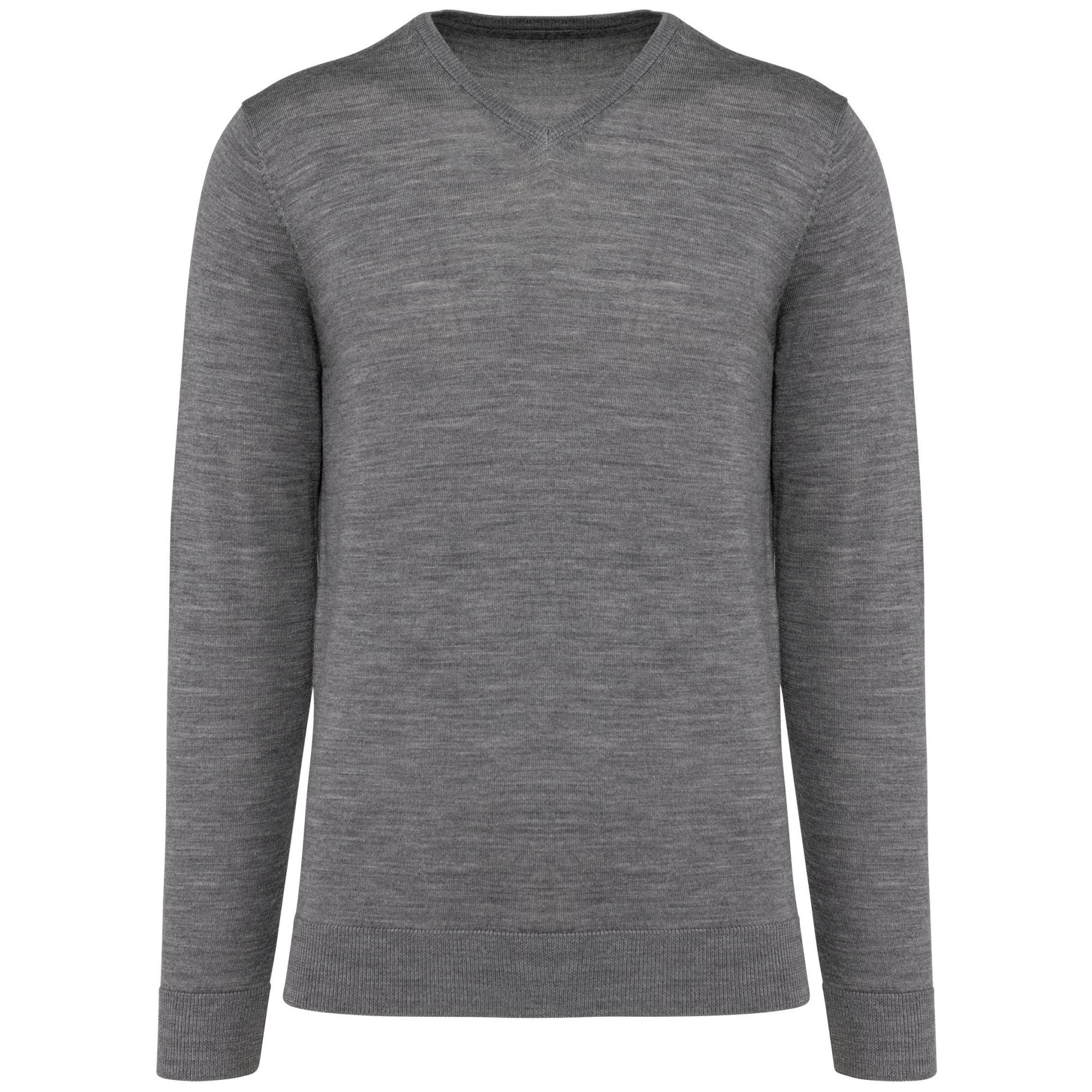 Pull Mérinos col V homme | Leroy Merlin