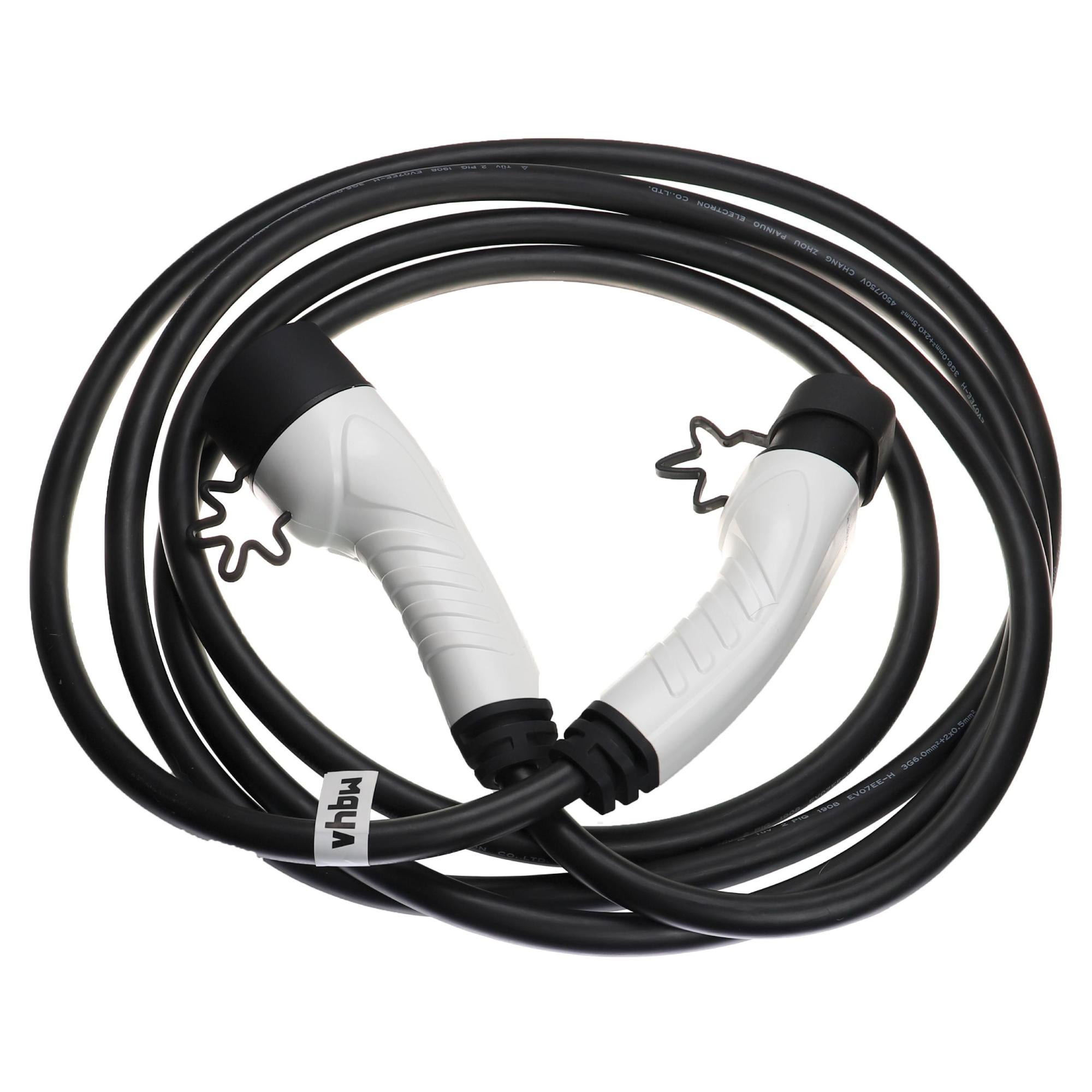 Vhbw Câble de recharge type 2 vers type 2 compatible avec Hyundai Bayon ...