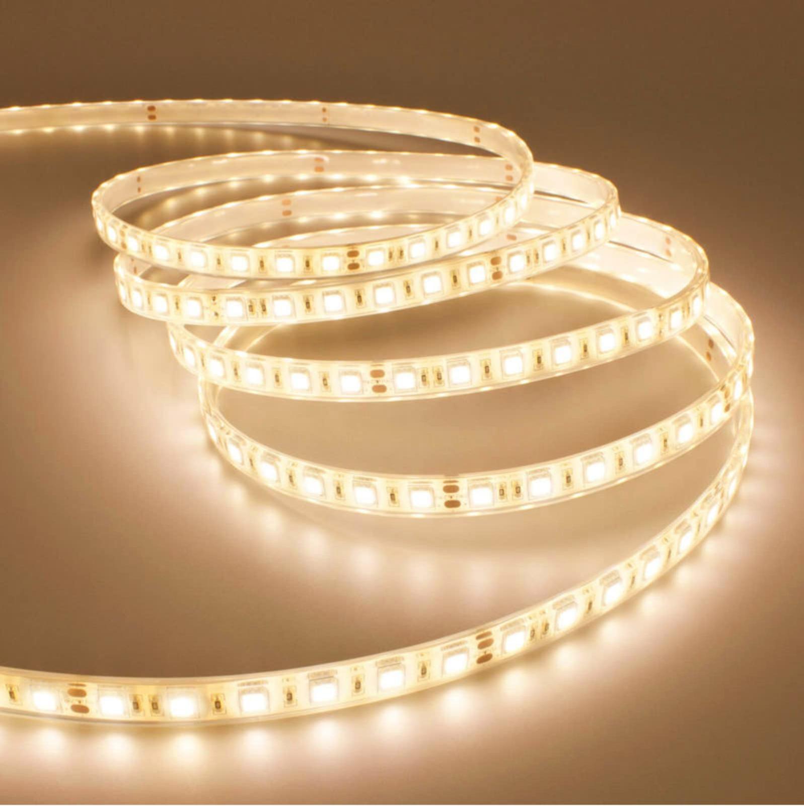 Strisce LED PREMIUM AL METRO (60 diodi per m) 24V / IP20 11W/m (Luce ...