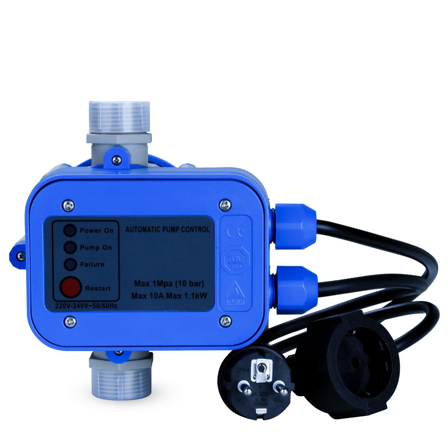 Comando per pompa con indicatore di pressione 10 Bar Interruttore ...