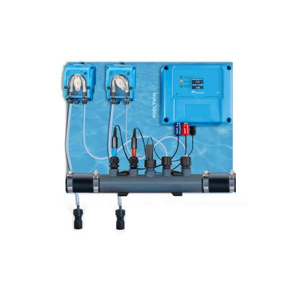 Doseur automatique chlore/pH Beniferro Pool Twinsans interrupteur de ...
