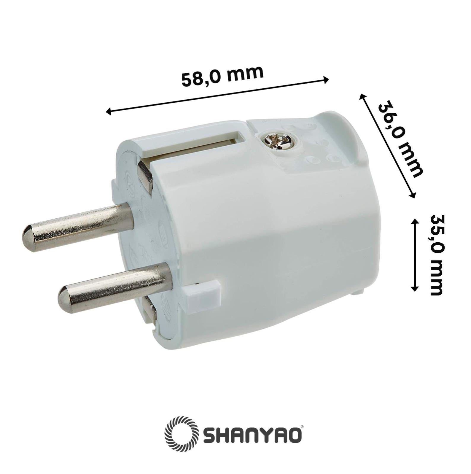 1 SPINA SCHUKO GERMAN STYLE 16A SCHUKO 2 POLI + TERRA 16A | Leroy Merlin