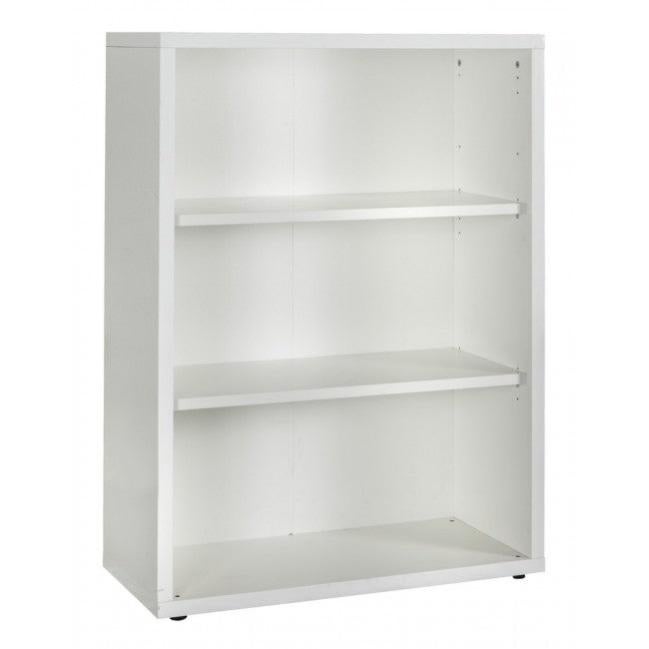 Libreria Bassa con 3 ripiani in legno da ufficio e cameretta ...