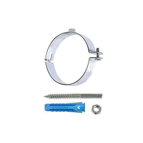 COLLARE PESANTE ZINCATO PER TUBI IN POLIETILENE E PVC D. 110 mm CON ...