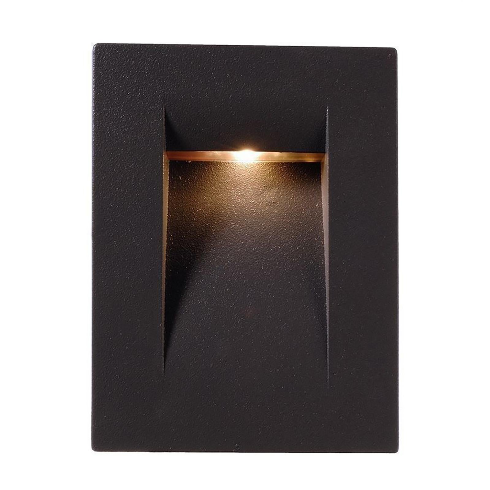 IVETTE faretto LED segnapassi IP65 4W incasso luce parete muro scale ...