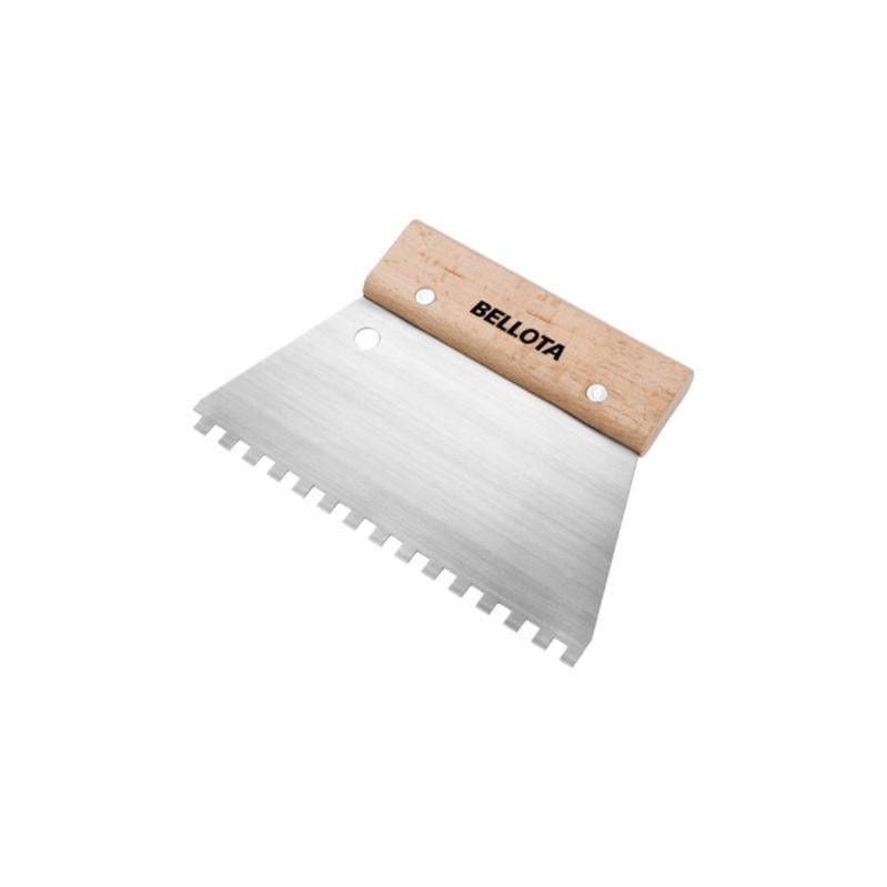 Spatule crantée BELLOTA - Acier - 3mm - 587703 | Leroy Merlin