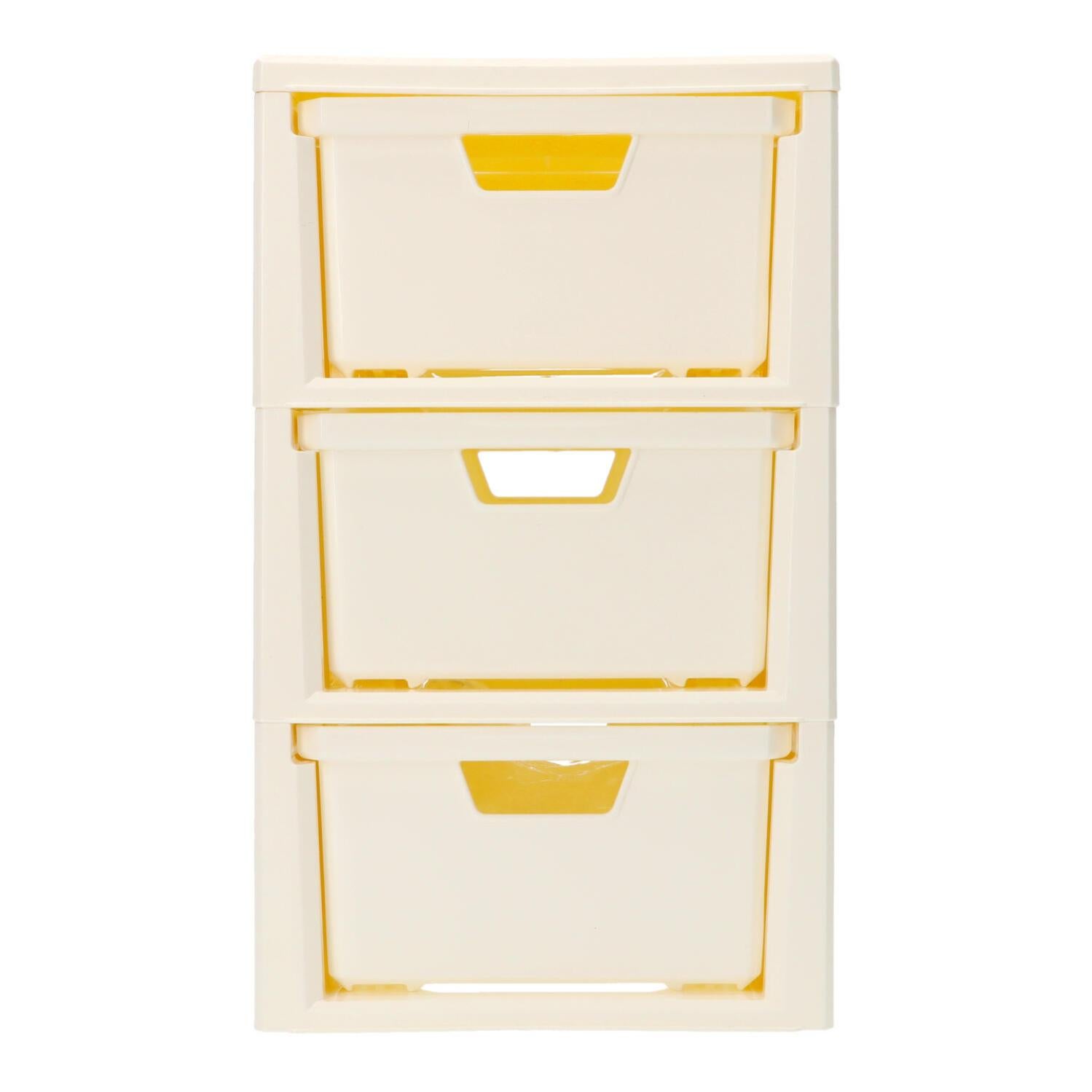 TONTARELLI CASSETTIERA LINEA MICRO BEIGE 3 CASSETTI | Leroy Merlin