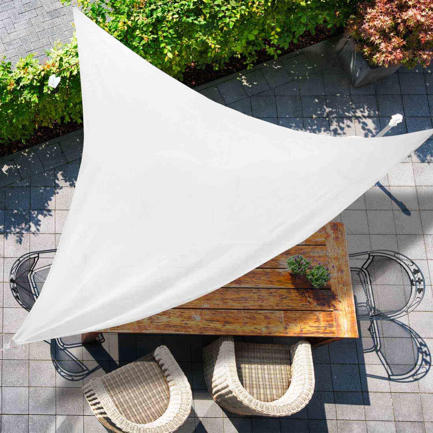 NATALUNA VELA PARASOLE 3X3X3MT ARGENTO | Leroy Merlin