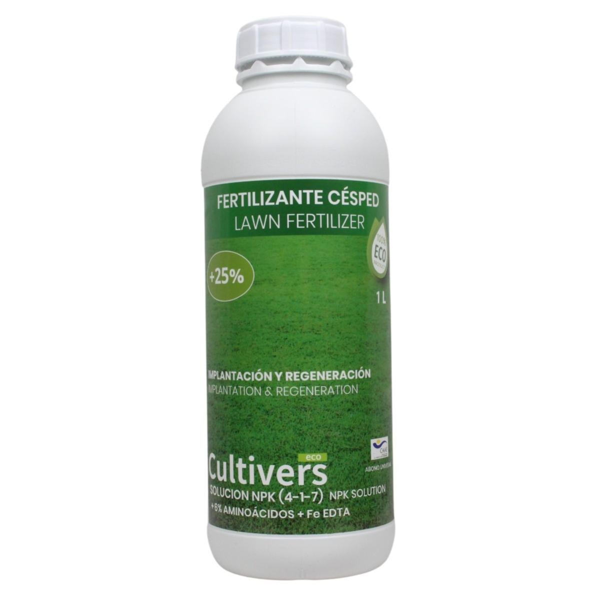 CULTIVERS Fertilizzante biologico per erba 10 L Fertilizzante liquido ...
