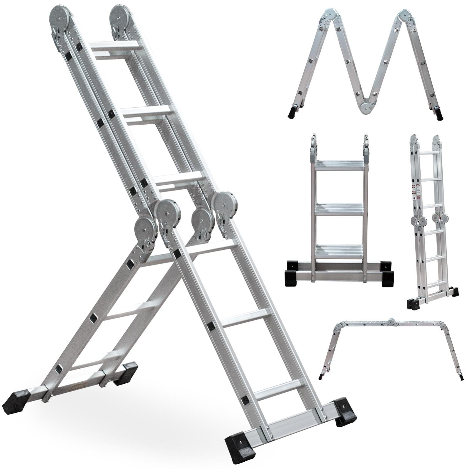 Bonplus BP | Scala pieghevole multiposizione in alluminio ...