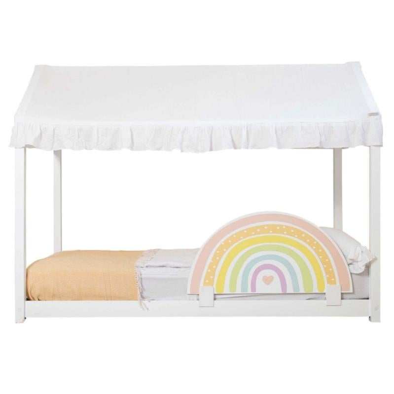 Tetto per il letto Montessori cotone bianco 40x200,5x100cm | Leroy Merlin