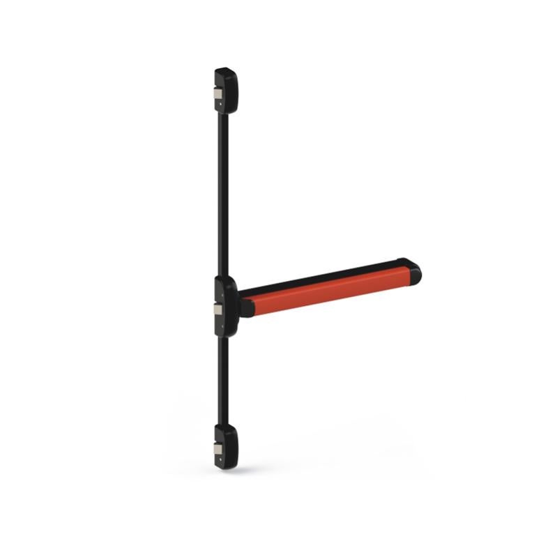 Serrure anti-panique push-bar 2/3 points latéraux - Finition : Blanc ...