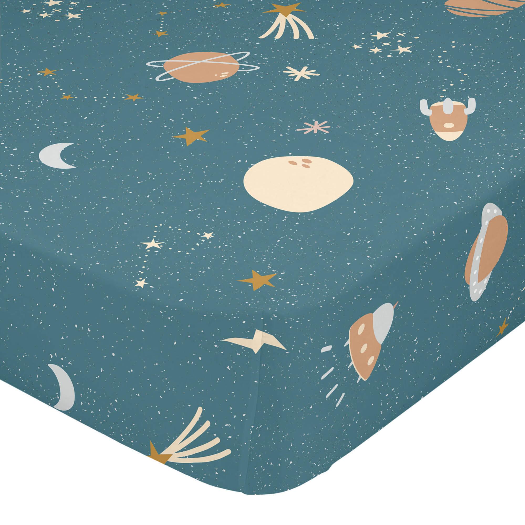 Mini universe Drap-housse Lit Bébé 70x140 cm | Leroy Merlin