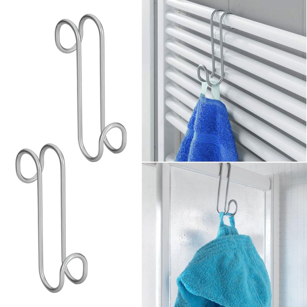 Gancio per Radiatore Box Doccia Bagno Portasciugamani Accappatoio ...