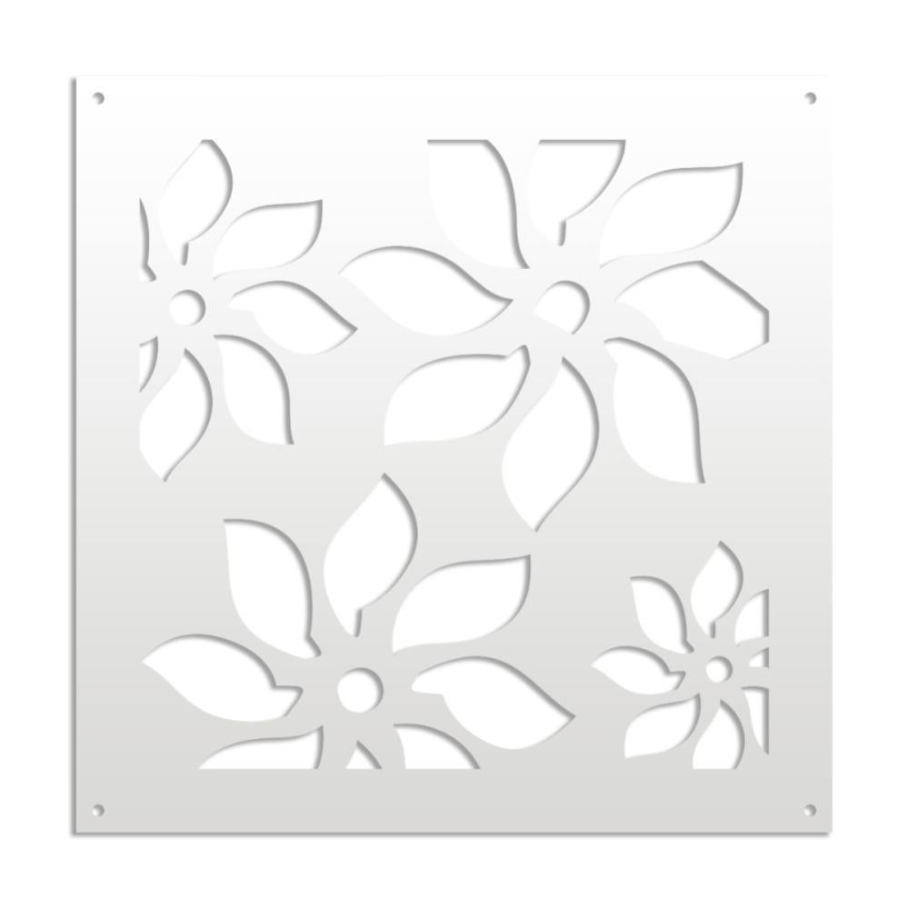 SUNFLOWERS - Pannello In PVC Traforato - Parasole - misura 98x98 cm ...