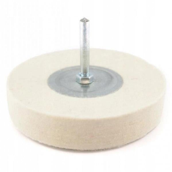 Disque feutre de polissage sur mandrin rouleau 100 | Leroy Merlin