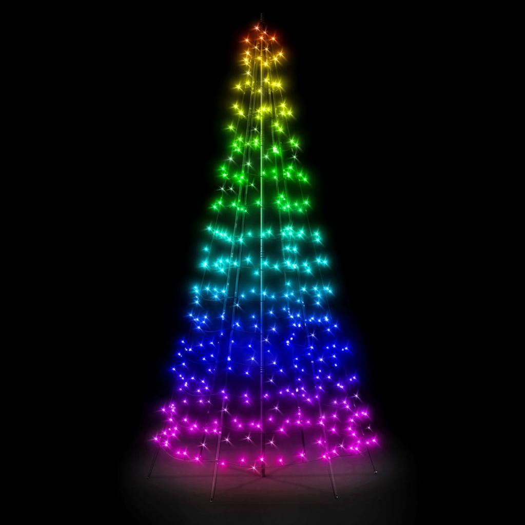 Albero a cono luminoso Twinkly Light Tree a led RGB decorazione ...