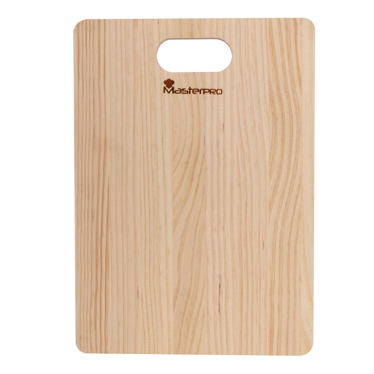 Masterpro by Carlo Cracco tagliere naturale 35x25x3cm in legno di pino ...