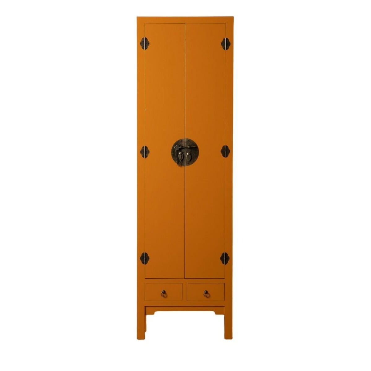 Armario ORIENTE 55 x 33 x 185 cm Naranja DMF | Leroy Merlin