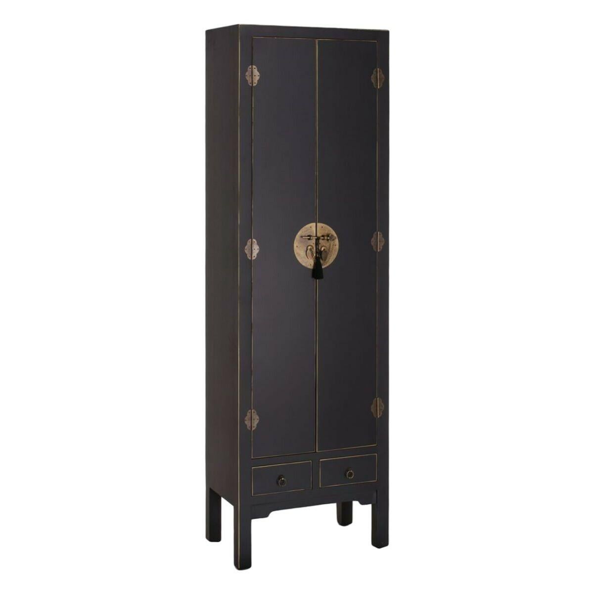 Armoire ORIENTE 55 x 33 x 185 cm Noir | Leroy Merlin