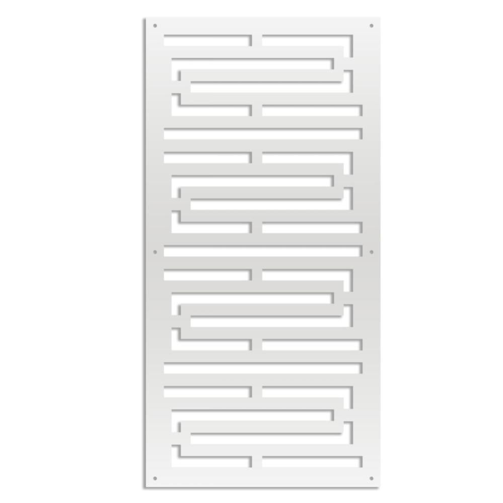 INTRICO - Pannello In PVC Traforato - Parasole - misura 47x94 cm ...