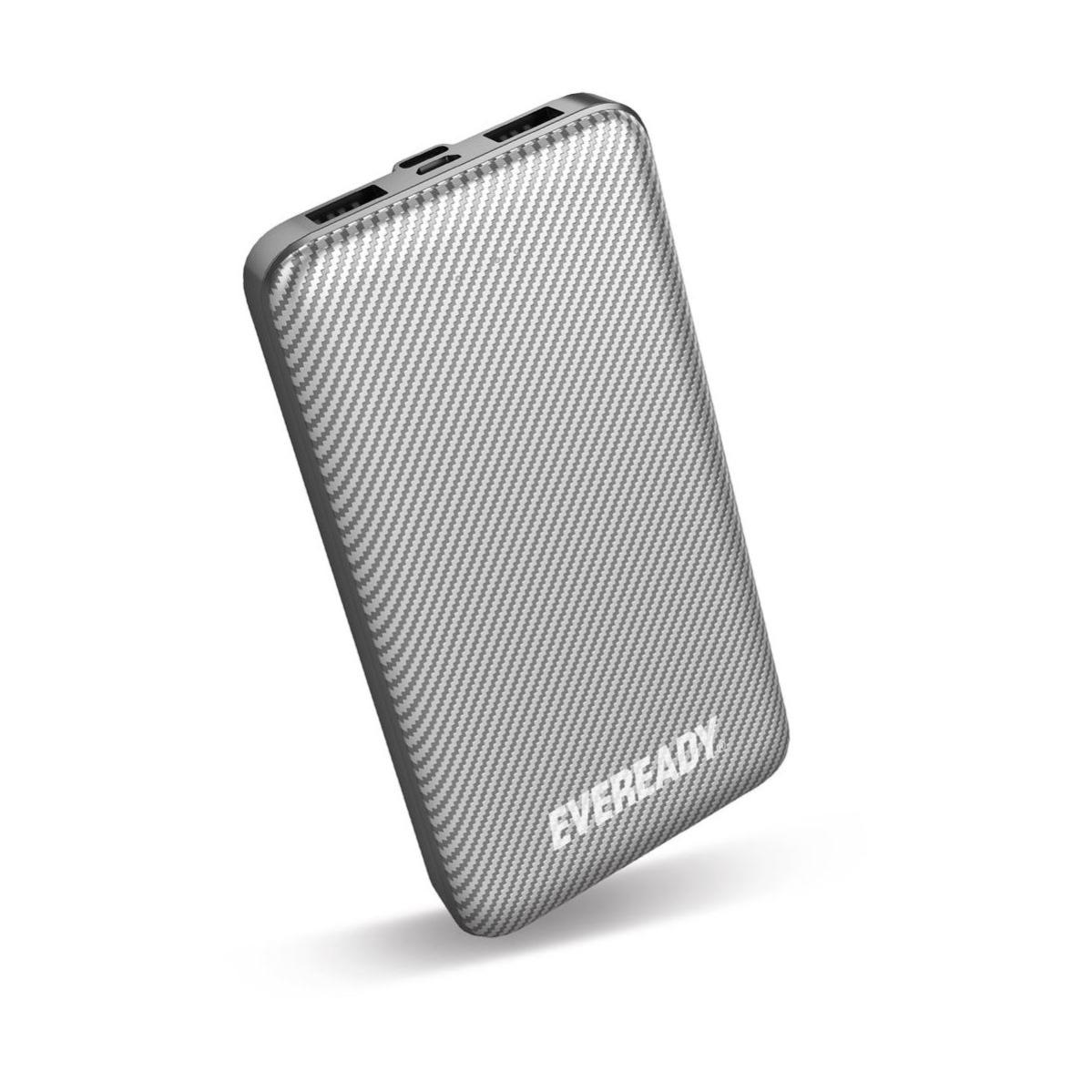 Batterie externe EVEREADY 10000 mAh silver | Leroy Merlin