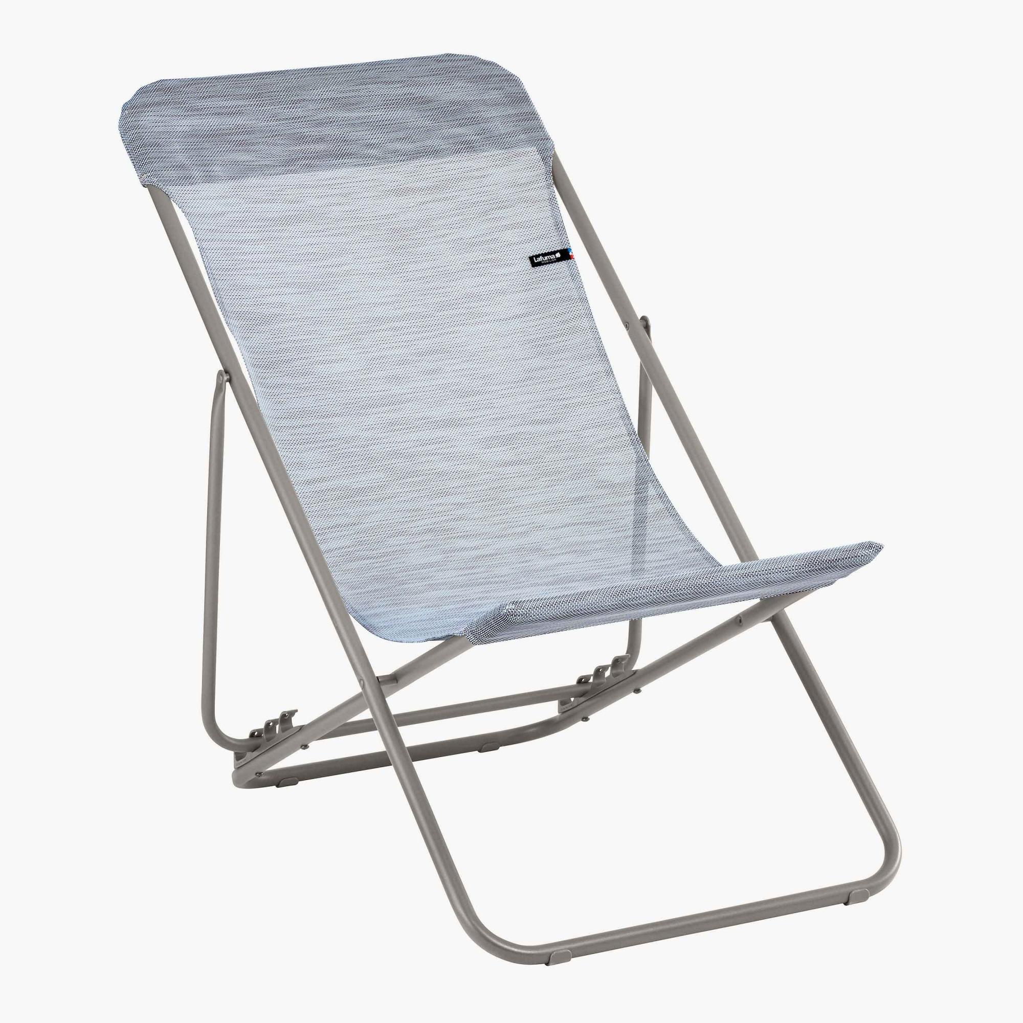 Transat de jardin pliable, TRANSATUBE2 | Leroy Merlin