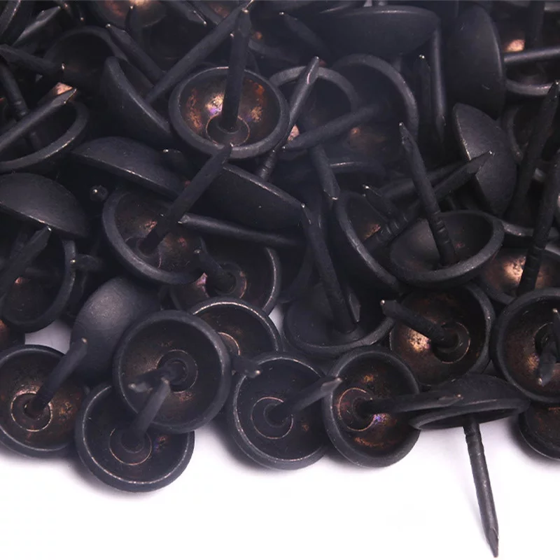 1000 Clous tapissier Noir Mat Perle Fer 11mm | Leroy Merlin