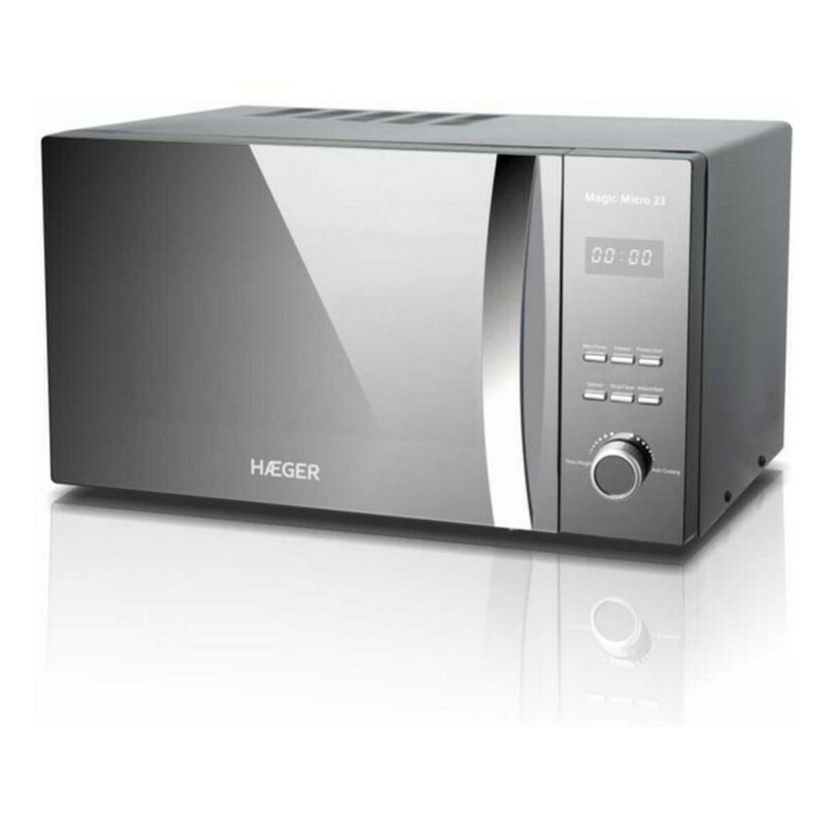 Microonde Haeger Magic Micro 26 Grigio 800 W (26 L) 800W | Leroy Merlin