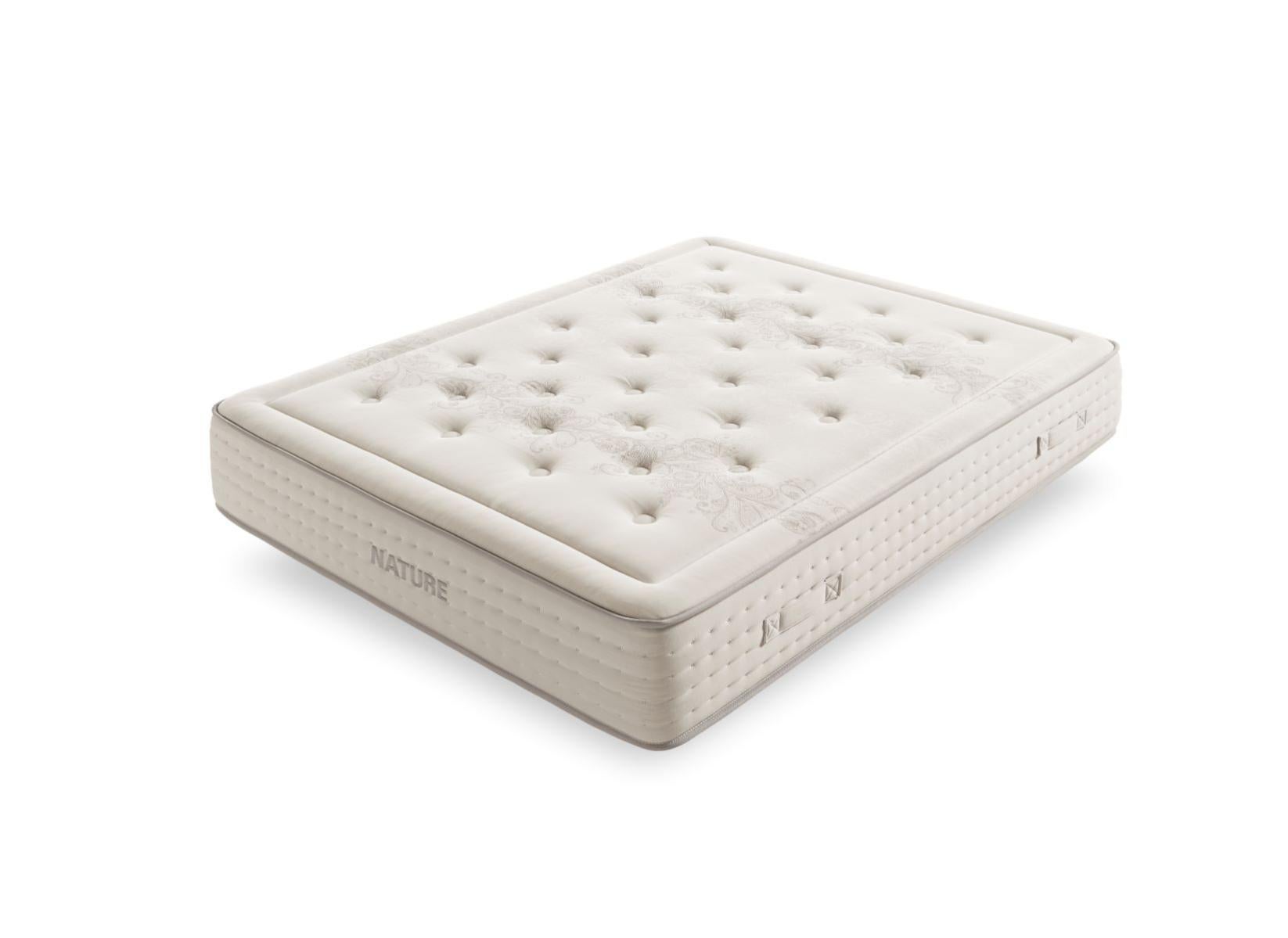 Matris -Matelas à ressorts ensachés Visco fait main VIP Nature 80x190 ...