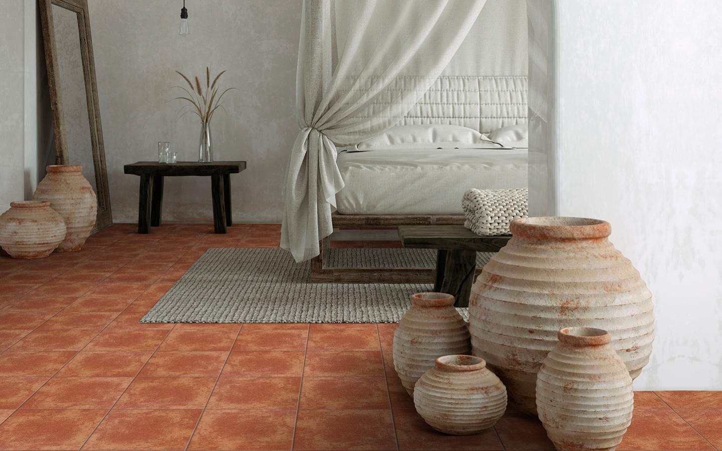 Suelo Mate CERTECA TOULON Rosso 33,5x33,5 (caja con 13 unidades = 1,46 ...