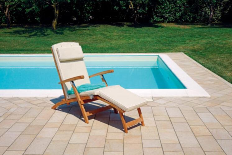 Poltrona sdraio MOIA Steamer reclinabile | Leroy Merlin