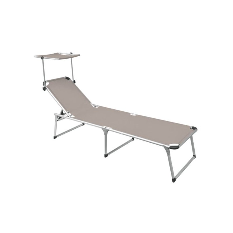 Set di 2 Brandine MOIA con 3 gambe e tetto alto tortora | Leroy Merlin
