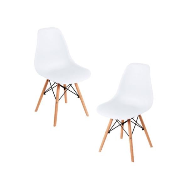 Pack 2 Sillas Tower Basic - Blanco | Leroy Merlin