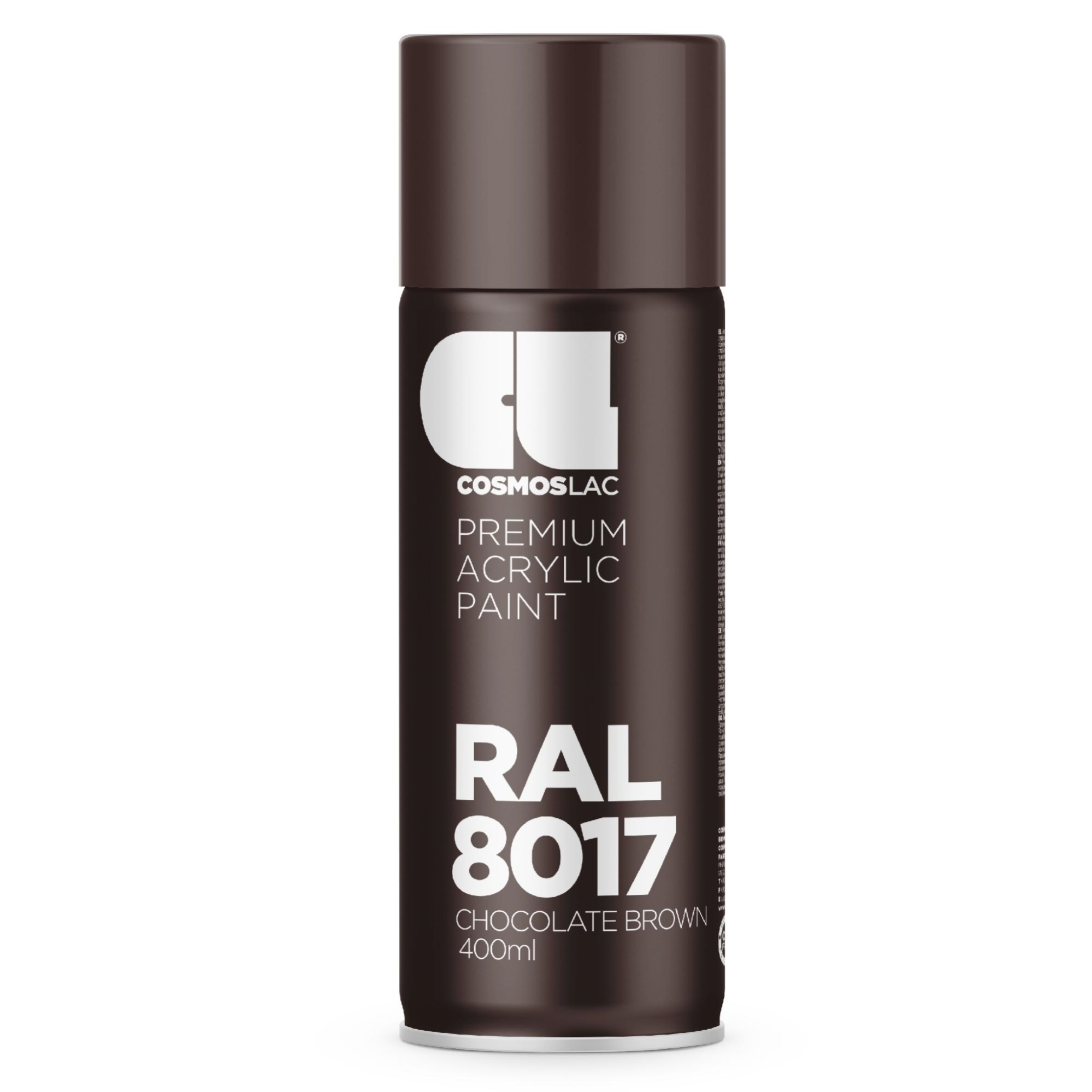 SPRAY PREMIUM ACRYLIC BRILLANTE RAL COSMOS LAC 400 ML - RAL 8017 ...