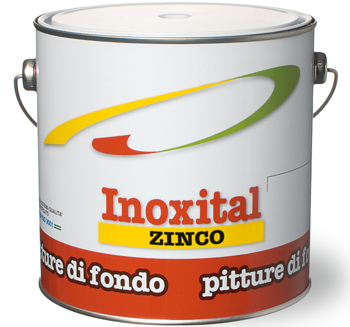 Antiruggine Zincante Fondo Primer "Inoxital Zinco" Laiv. Colore Grigio ...