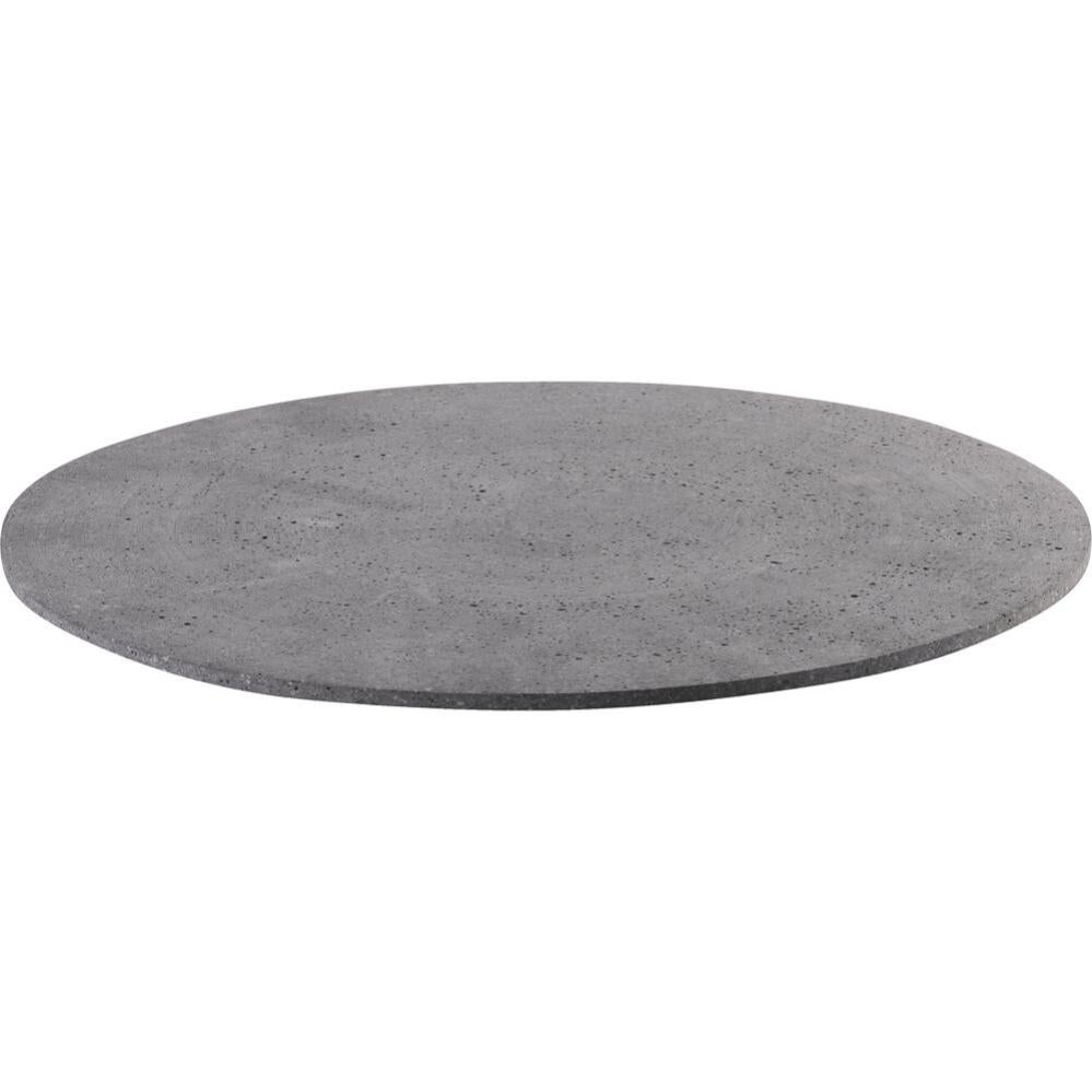 Plateau déco Minérale Gris clair CALCIS ALINEA - Diam. 30 x H,5 cm ...