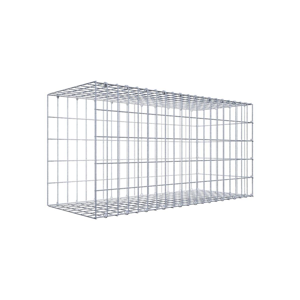 Gabiona - Gabion à monter en longueur 100 cm x 50 cm x 40 cm (L x H x P), maille 5 x 10 cm ...