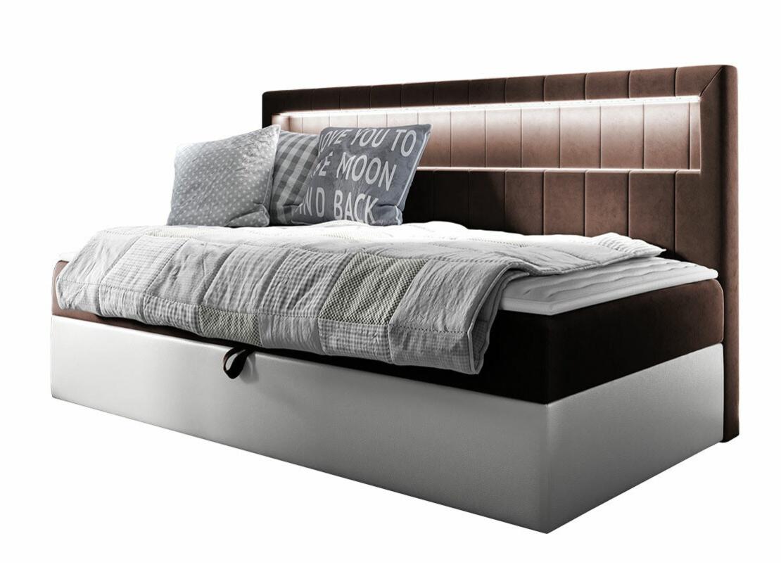 Letto continentale Baltimore 168, Continentale, Singolo, Marrone ...