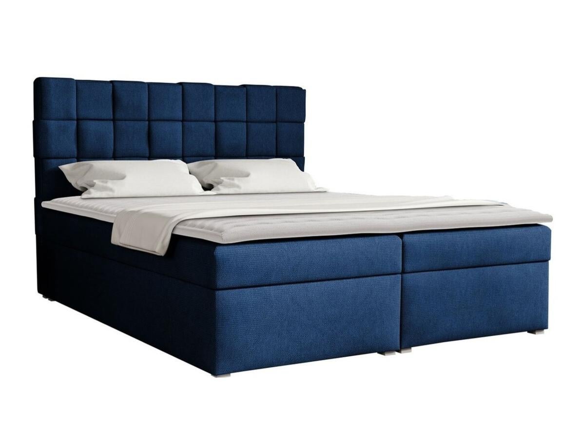 Letto continentale Pomona 117, Continentale, Doppio, Blu, 180x200 ...