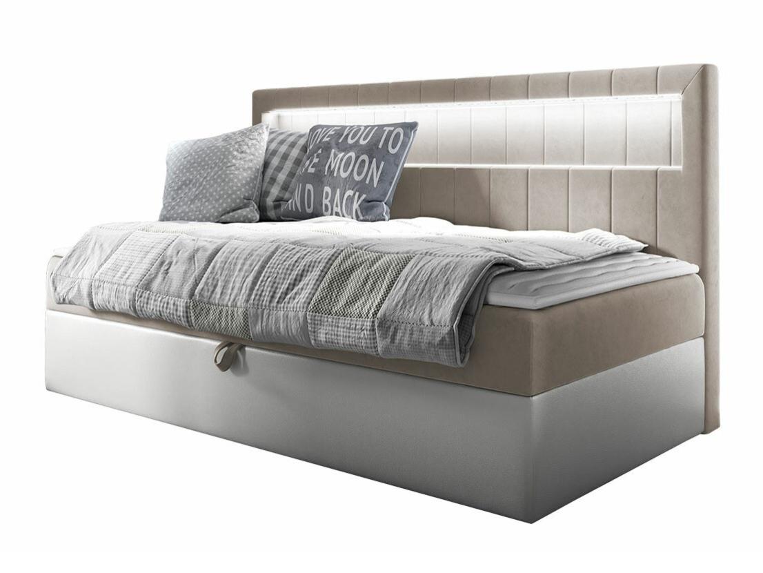 Letto continentale Baltimore 168, Continentale, Singolo, Nocciola ...