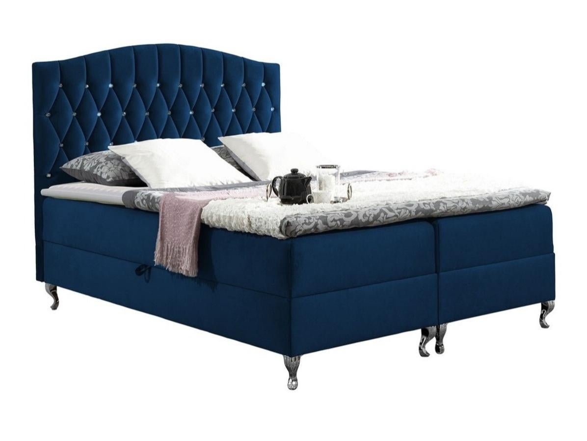 Letto continentale Baltimore 142, Continentale, Doppio, Blu, 160x200 ...