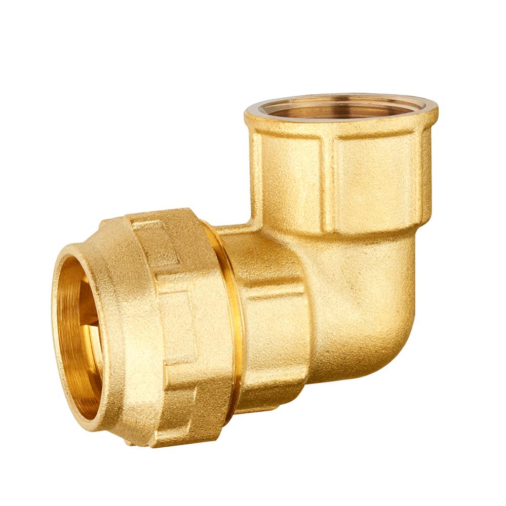 Codo latón tubo-H 20x1/2 | Leroy Merlin