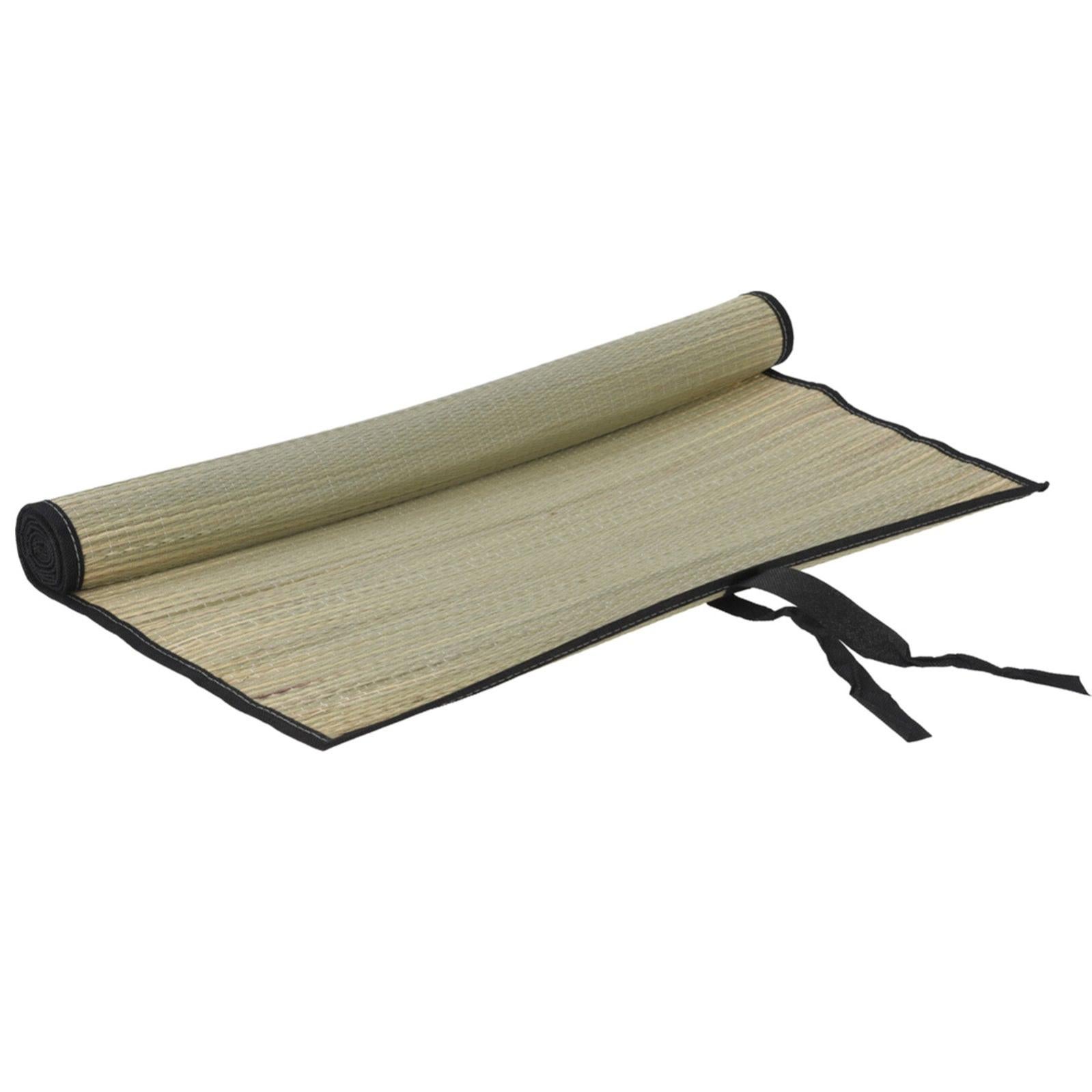 Stuoia da spiaggia e campeggio in paglia richiudibile con laccetto 180 ...