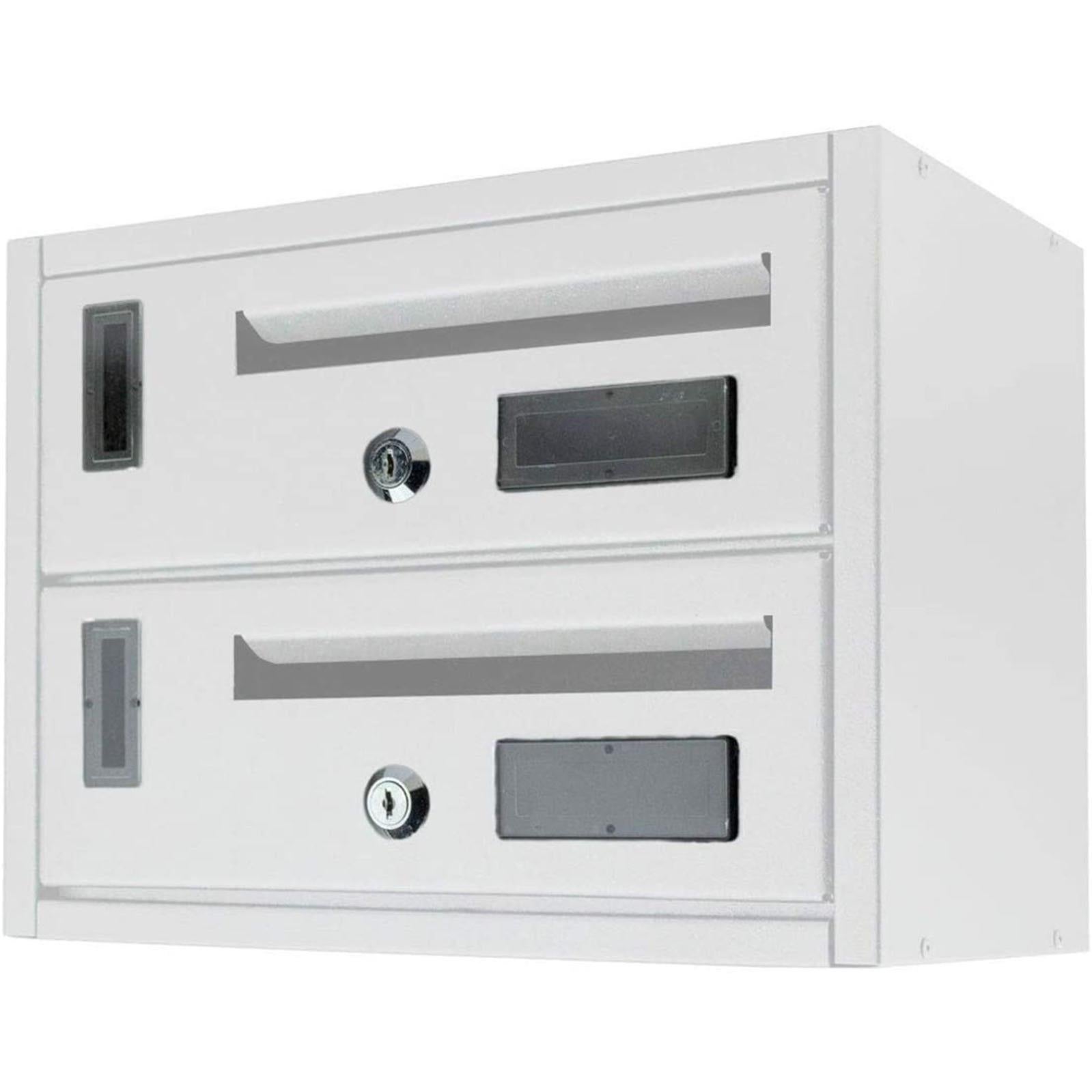 Cassetta postale condominiale da muro buca lettere componibile "Made in ...