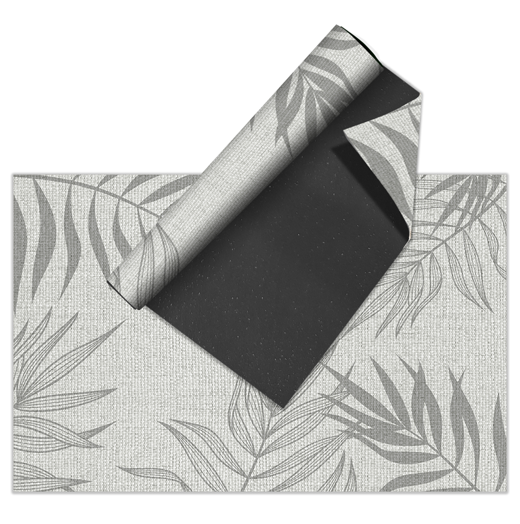 Tapis PVC intérieur/extérieur Nathif gris 140x200 cm | Leroy Merlin