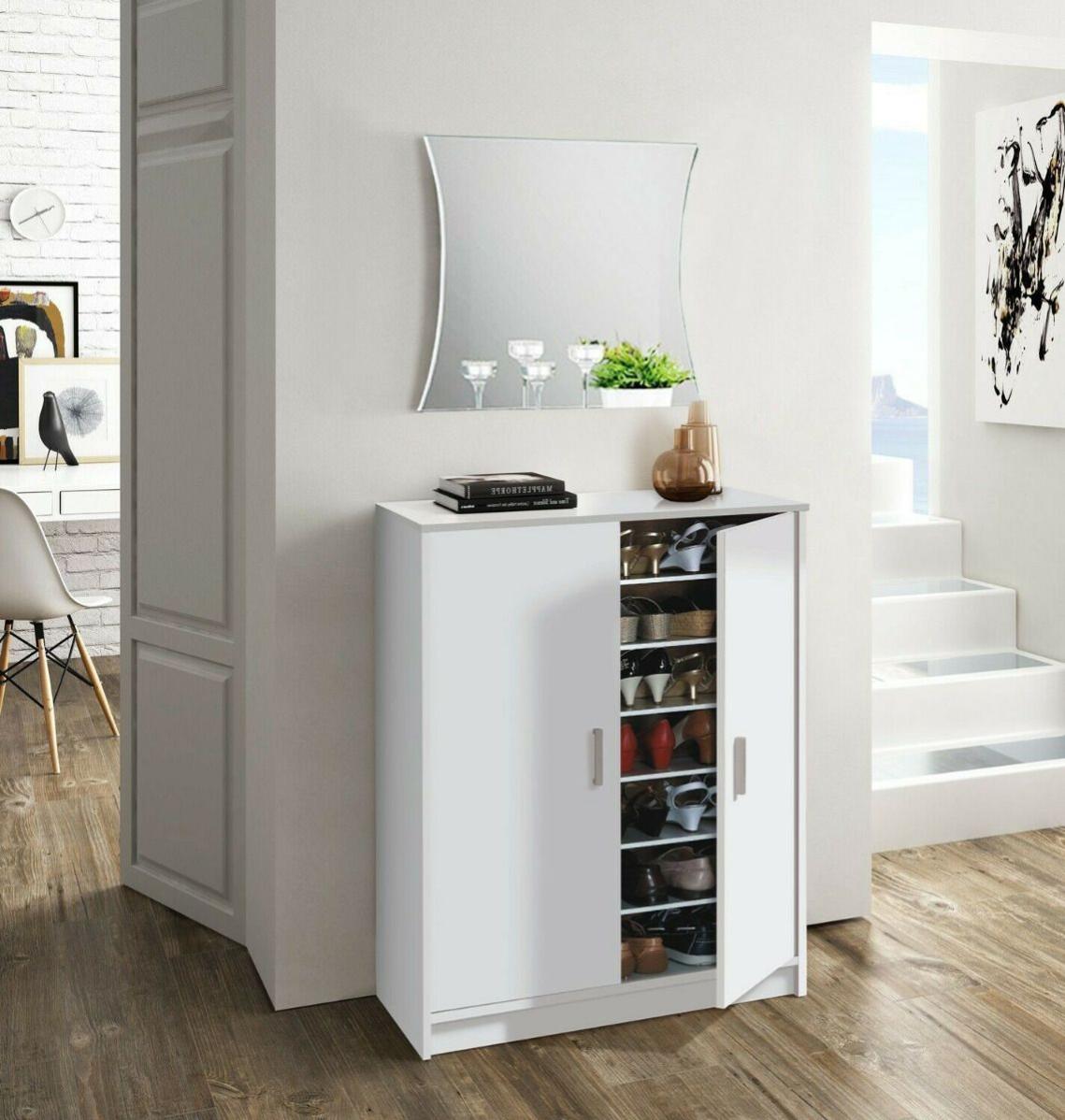 Scarpiera, portascarpe di design moderno, in finitura bianca | Leroy Merlin